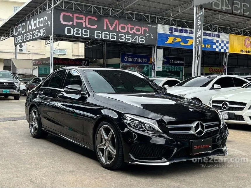 2015 Mercedes-Benz C300 2.1 W205 (ปี 14-19) Blue TEC HYBRID AMG Dynamic ...