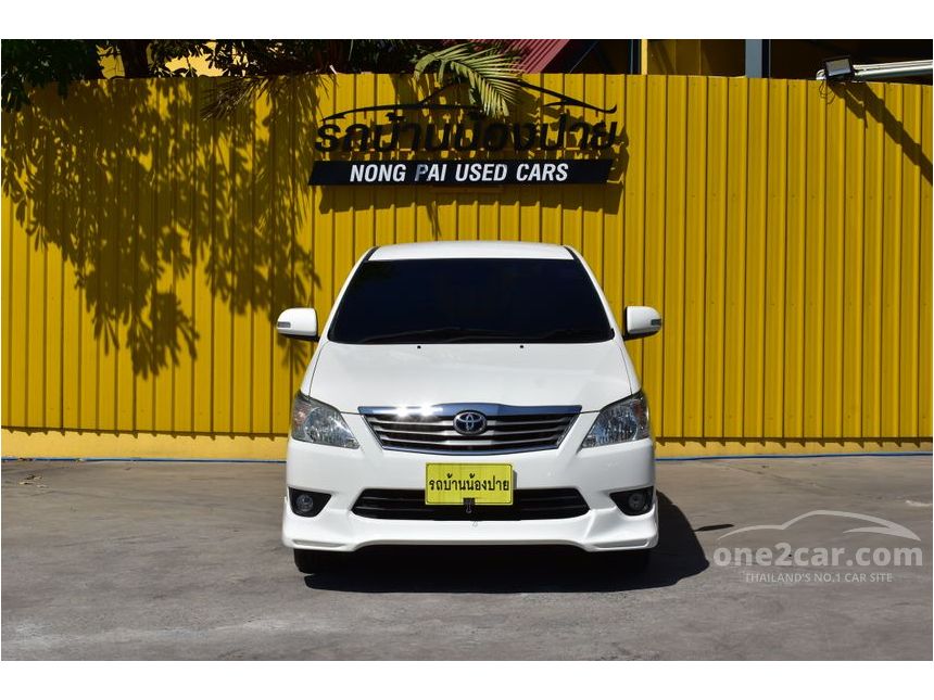 Toyota Innova 2012 V 2.0 in กรุงเทพและปริมณฑล Automatic Wagon สีขาว for ...