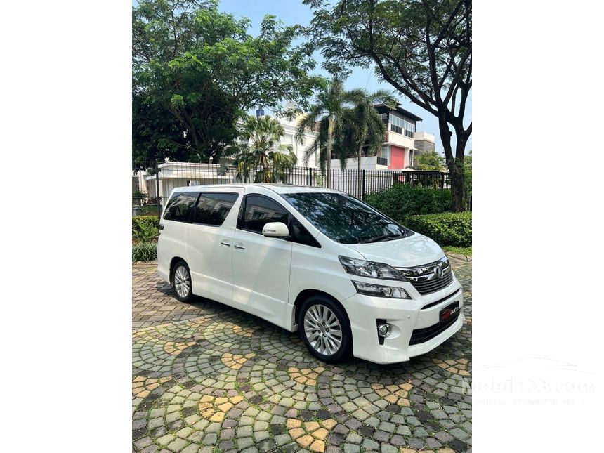 Jual Mobil Toyota Vellfire 2014 ZG 2.4 di Banten Automatic Van Wagon ...