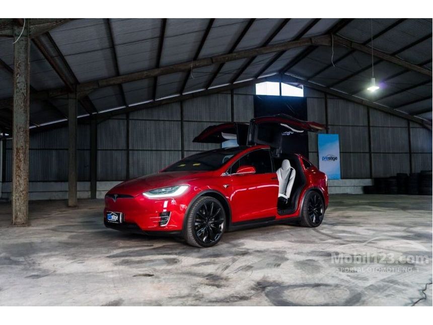 Jual Mobil Tesla Model X 2020 75D di DKI Jakarta Automatic Wagon Merah ...