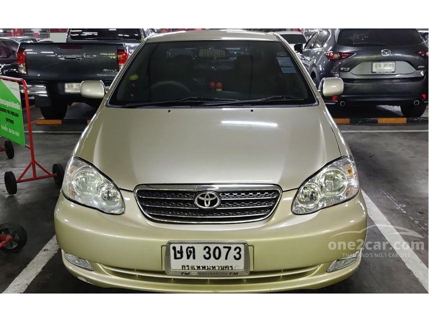 Toyota Corolla Altis 2003 E 1.6 in กรุงเทพและปริมณฑล Automatic Sedan สี ...