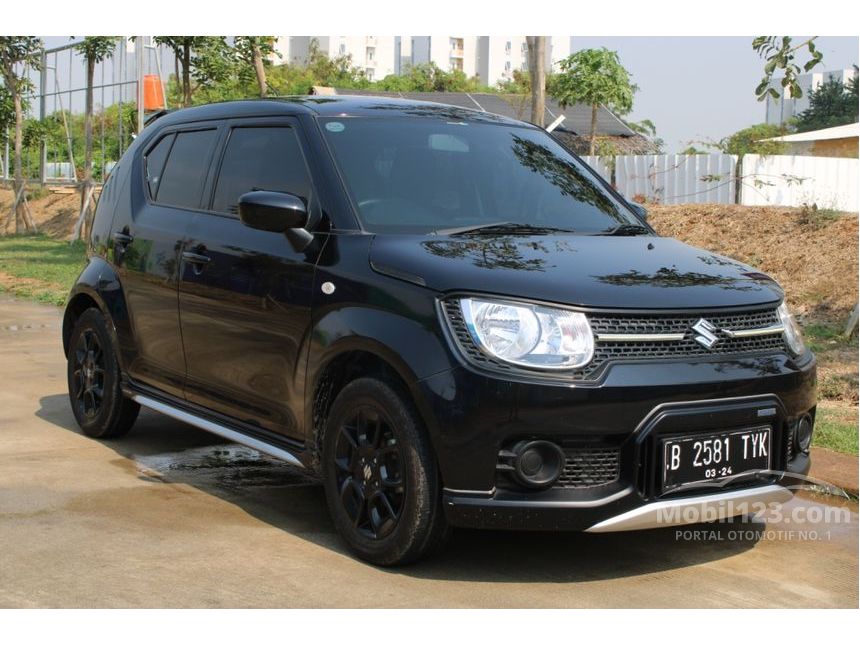 Jual Mobil Suzuki Ignis 2018 GL 1.2 di Banten Manual Hatchback Hitam Rp ...