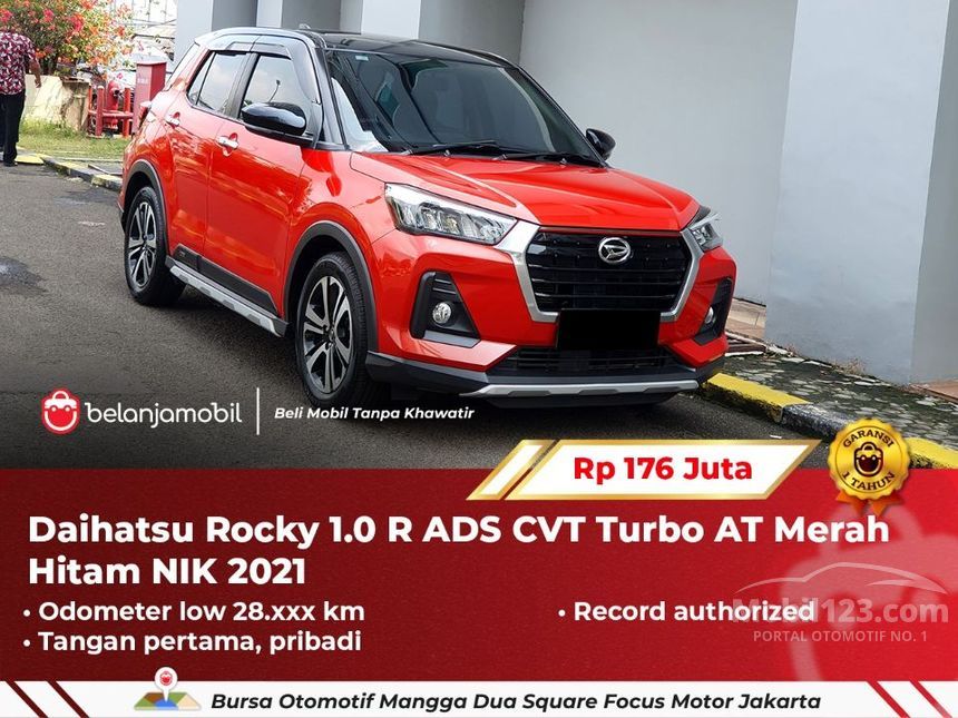 Jual Mobil Daihatsu Rocky 2021 R TC ADS 1.0 di Banten Automatic SUV ...