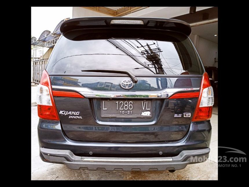 Jual Mobil Toyota Kijang Innova 2012 G 2.5 di Jawa Timur Automatic MPV ...