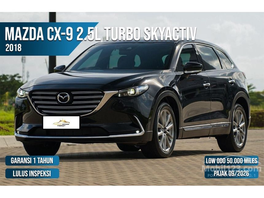 Jual Mobil Mazda CX-9 2018 2.5 di Banten Automatic SUV Hitam Rp 329.000 ...