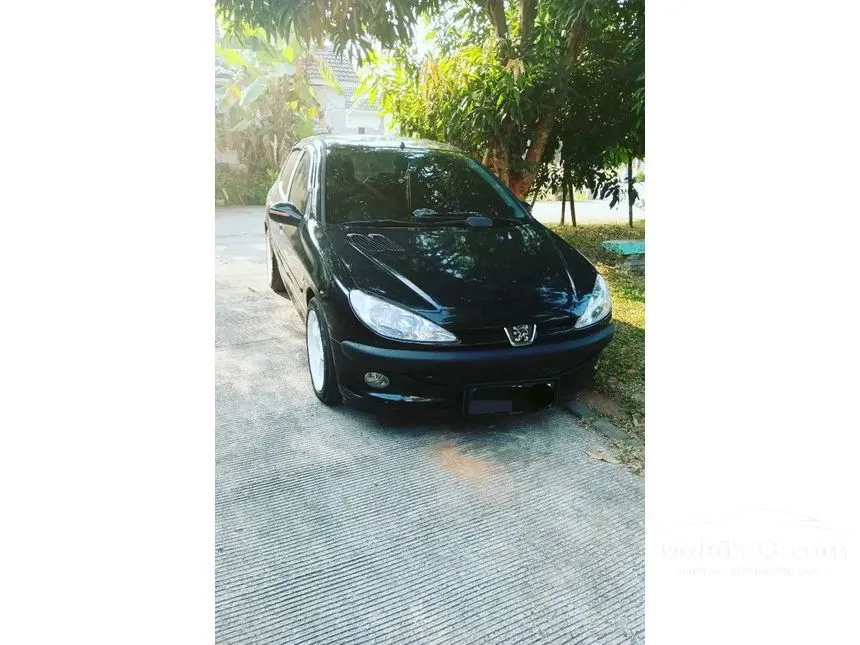 Jual Mobil Peugeot 206 2003 XS 1.4 di Jawa Barat Manual Hatchback Hitam ...