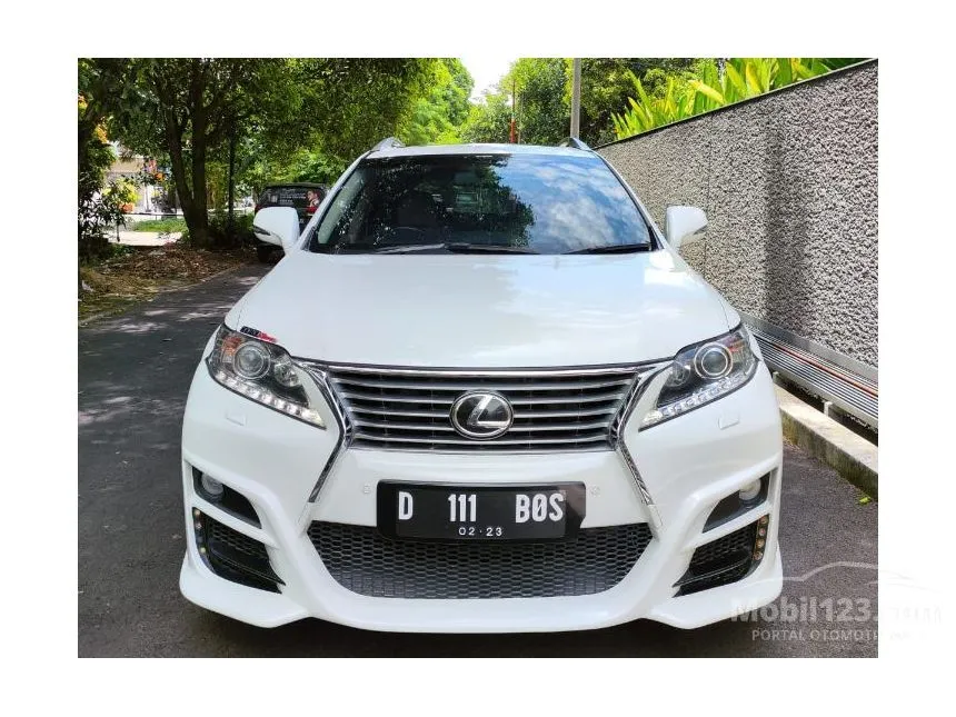 Jual Mobil Lexus RX270 2013 RX270 2.7 di Jawa Barat Automatic SUV Putih ...