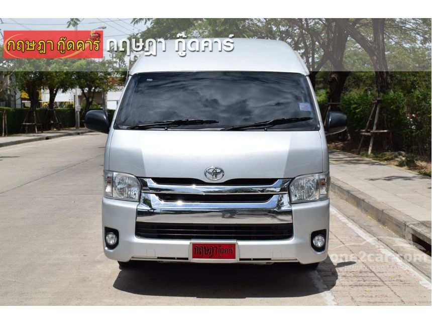Toyota Hiace 2014 D4D 3.0 in กรุงเทพและปริมณฑล Manual Van สีเงิน for ...