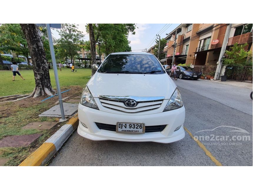 Toyota Innova 2011 G 2.0 in กรุงเทพและปริมณฑล Automatic Wagon สีขาว for ...