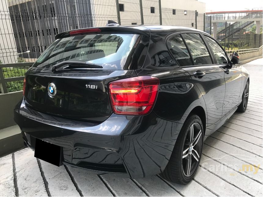 BMW 118i 2014 Sport 1.6 in Selangor Automatic Hatchback Black for RM 89,888 - 5192940 - Carlist.my