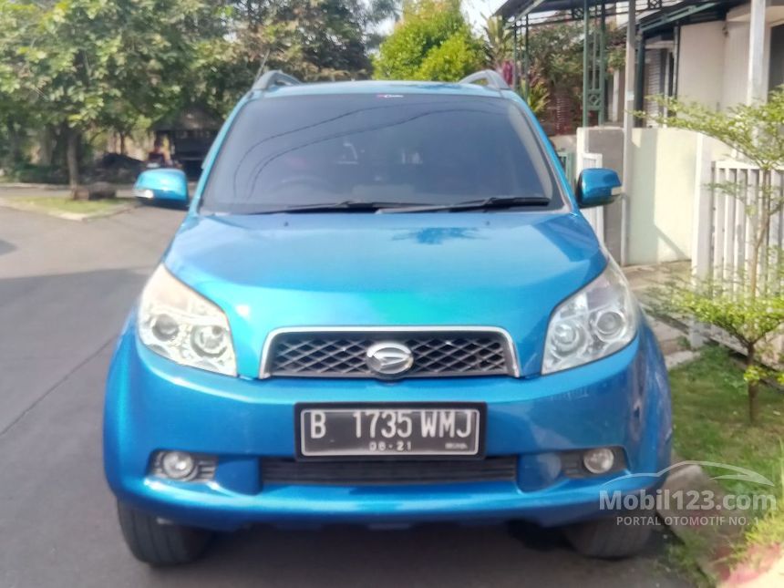 Jual Mobil Daihatsu Terios 2009 TX 1.5 di Banten Automatic SUV Biru Rp ...