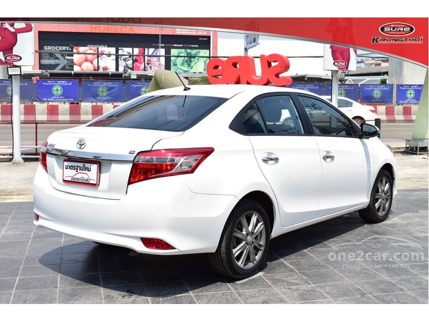 Toyota Vios 2015 S 1.5 in กรุงเทพและปริมณฑล Automatic Sedan สีขาว for ...