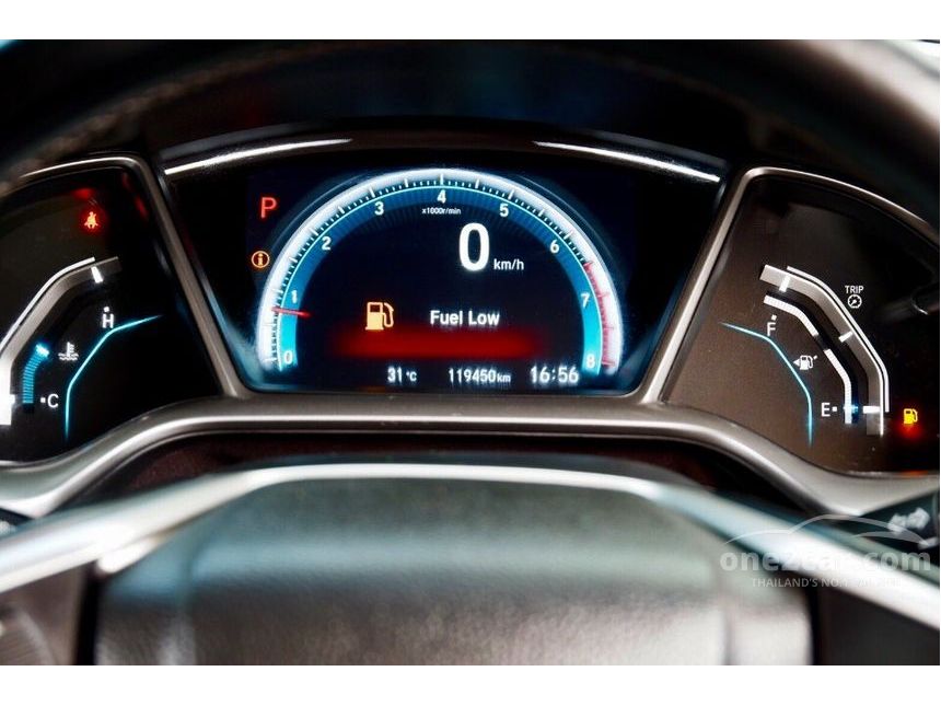 Honda Civic 2016 FC (ปี 16-20) Turbo 1.5 เกียร์อัตโนมัติ สีเทา ...