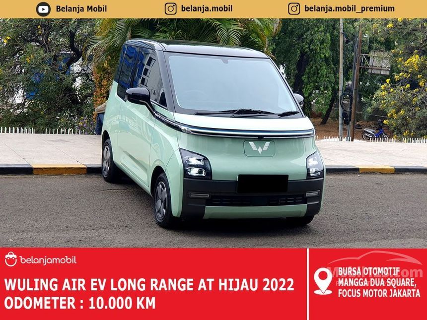 Jual Mobil Wuling EV 2022 Air ev Long Range di Banten Automatic Hatchback Hijau Rp 172.000.000 ...