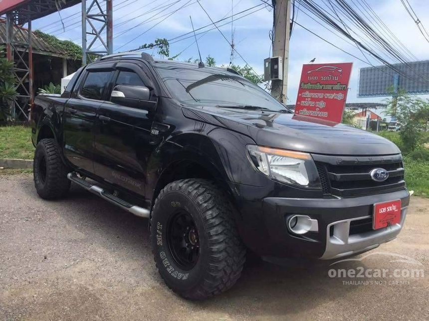 Ford Ranger 2012 DOUBLE CAB (ปี 12-15) WildTrak 2.2 เกียร์อัตโนมัติ สี ...