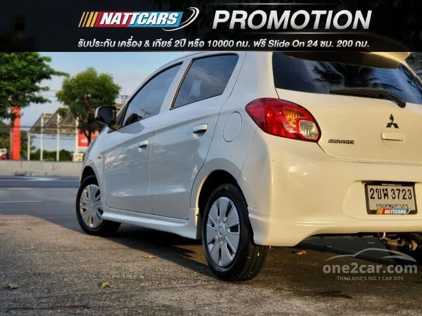 2013 Mitsubishi Mirage 1.2 (ปี 12-18) GLX Hatchback for sale on One2car