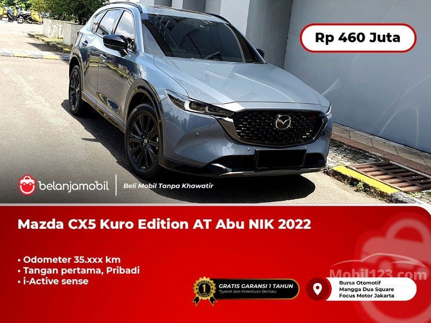 Jual Mobil Mazda CX-5 2022 Kuro Edition 2.5 di DKI Jakarta Automatic SUV Abu-abu Rp 460.000.000 ...
