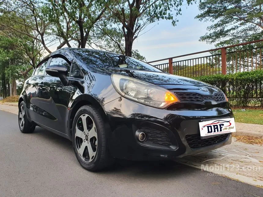 Jual Mobil KIA Rio 2013 1.4 di Jawa Barat Automatic Hatchback Hitam Rp ...