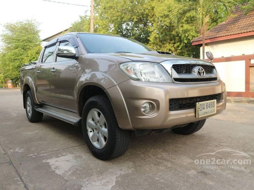 Toyota Hilux Vigo 2010 DOUBLE CAB (ปี 08-11) Prerunner E 2.5 เกียร์ธรรมดา สีน้ำตาล | One2car.com ...