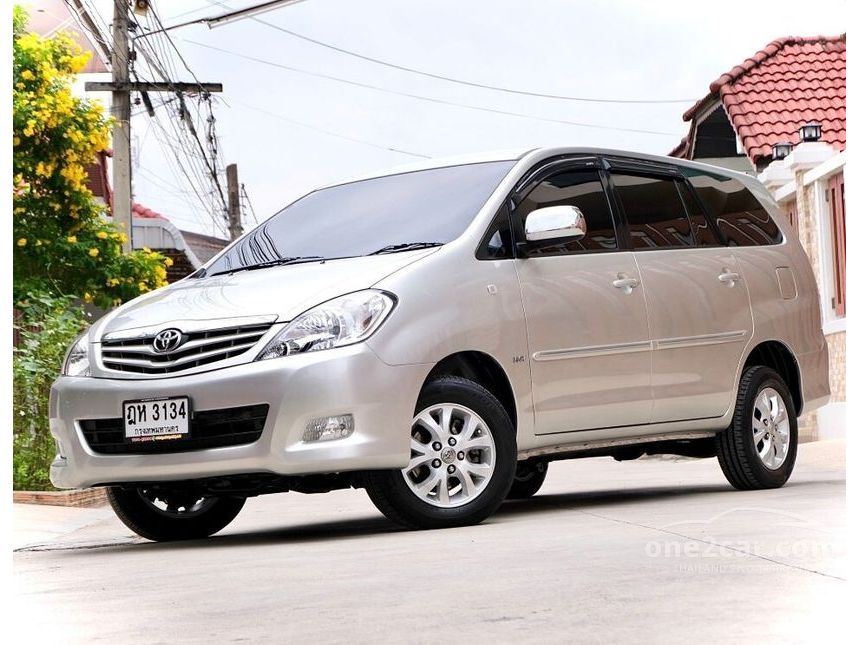 Toyota Innova 2010 (ปี 04-11) G 2.0 เกียร์อัตโนมัติ สีเงิน | One2car ...