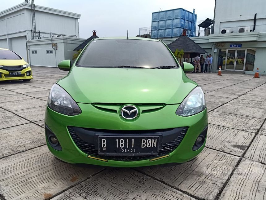 Jual Mobil Mazda 2 2011 S 1.5 di Banten Automatic Sedan Hijau Rp 93.000 ...