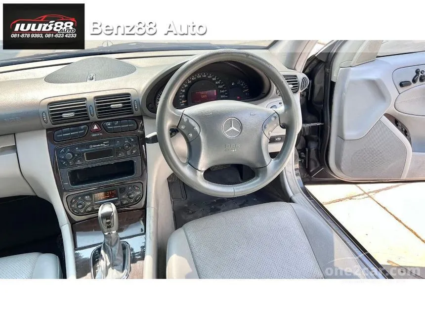 2004 Mercedes-Benz C180 Kompressor 1.8 W203 (ปี 01-07) Elegance Sedan ...