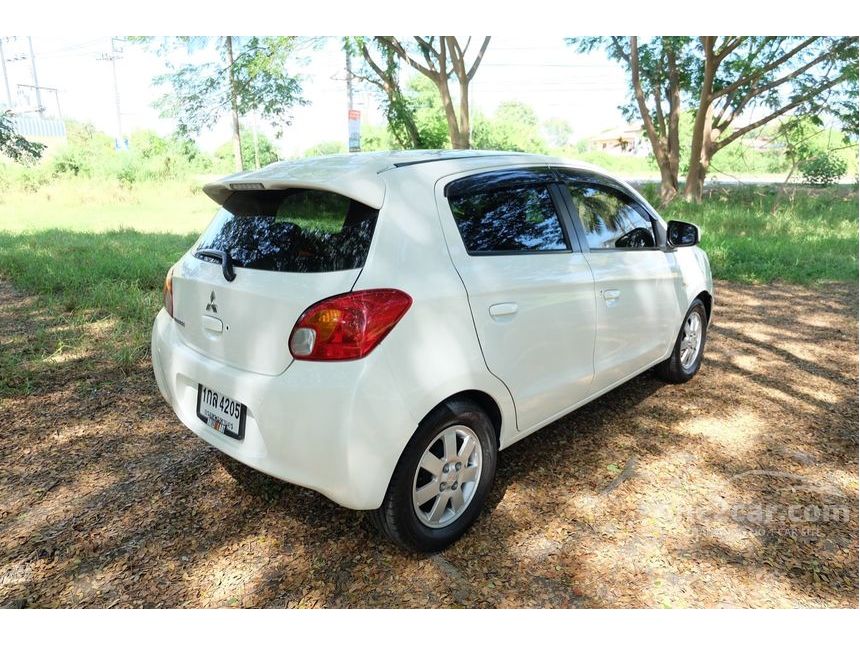Mitsubishi Mirage 2013 GLS 1.2 in ภาคตะวันตก Automatic Hatchback สีขาว ...