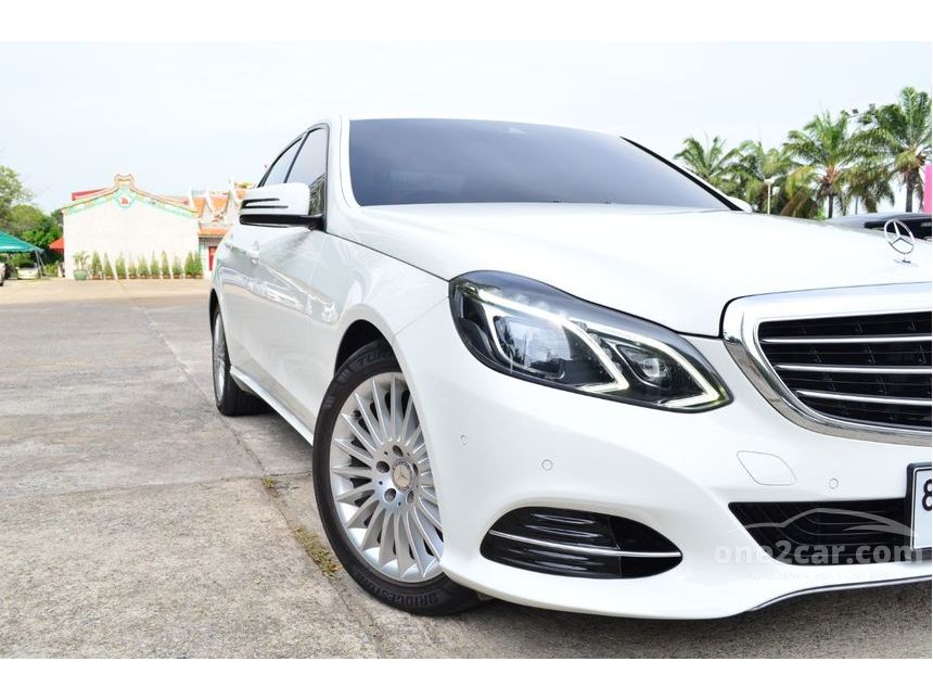 Mercedes-Benz E300 2015 W212 (ปี 10-16) Executive Blue TEC HYBRID 2.1 เกียร์อัตโนมัติ สีขาว ...