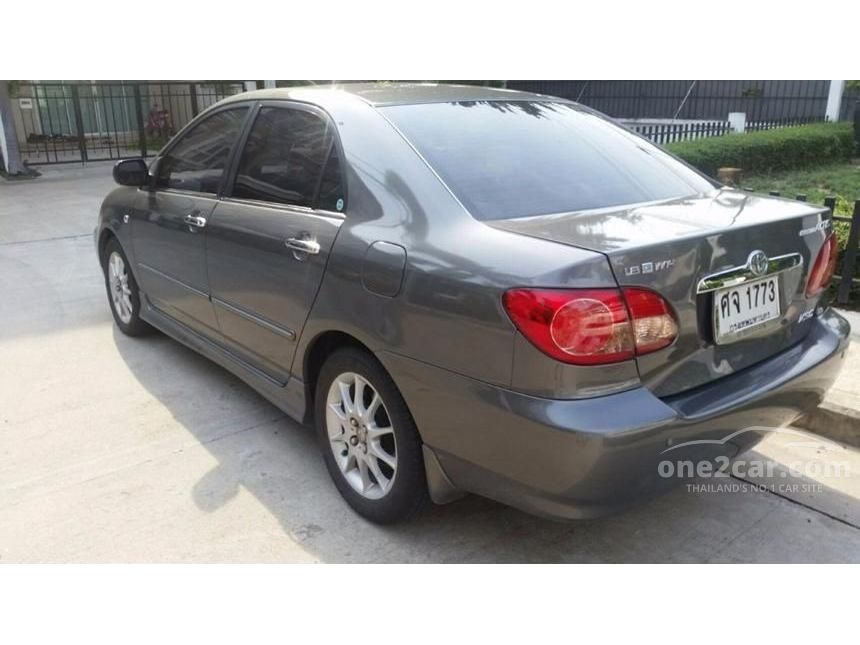 2005 Toyota Corolla Altis 1.8 ALTIS หน้าหมู (ปี 01-07) G Sedan AT มือ ...
