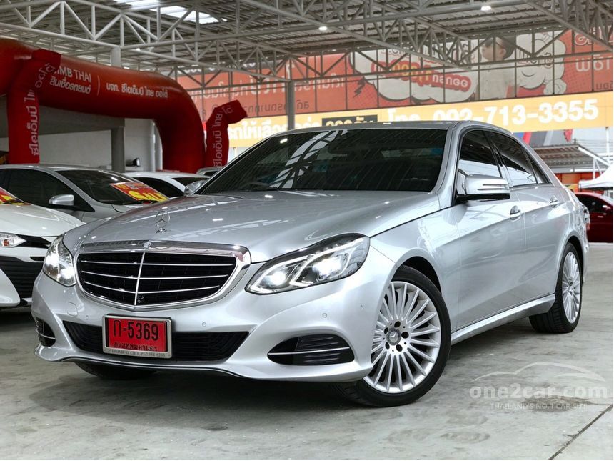 Mercedes-Benz E300 2015 W212 (ปี 10-16) Executive Blue TEC HYBRID 2.1 เกียร์อัตโนมัติ สีเทา ...