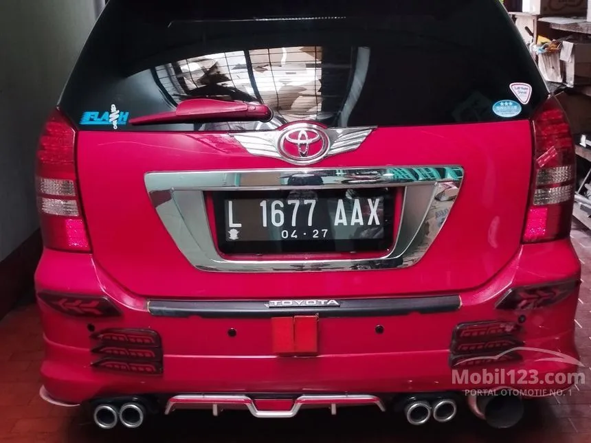 Jual Mobil Toyota Wish 2004 1.8 di Jawa Timur Automatic MPV Merah Rp ...