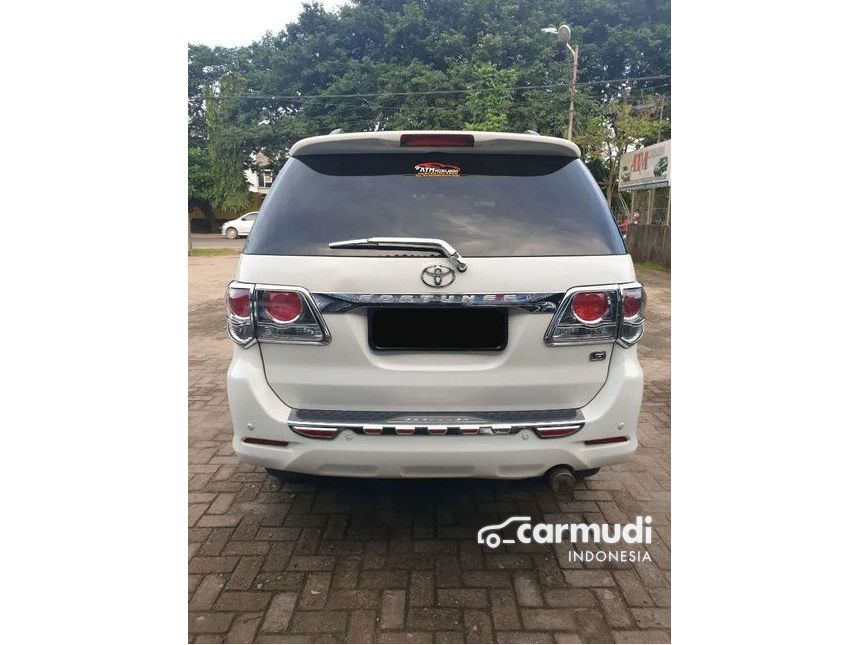 Toyota Fortuner 2012 2.5 in Sumatera Selatan Automatic SUV Offroad 4WD White for Rp 245.000.000 ...
