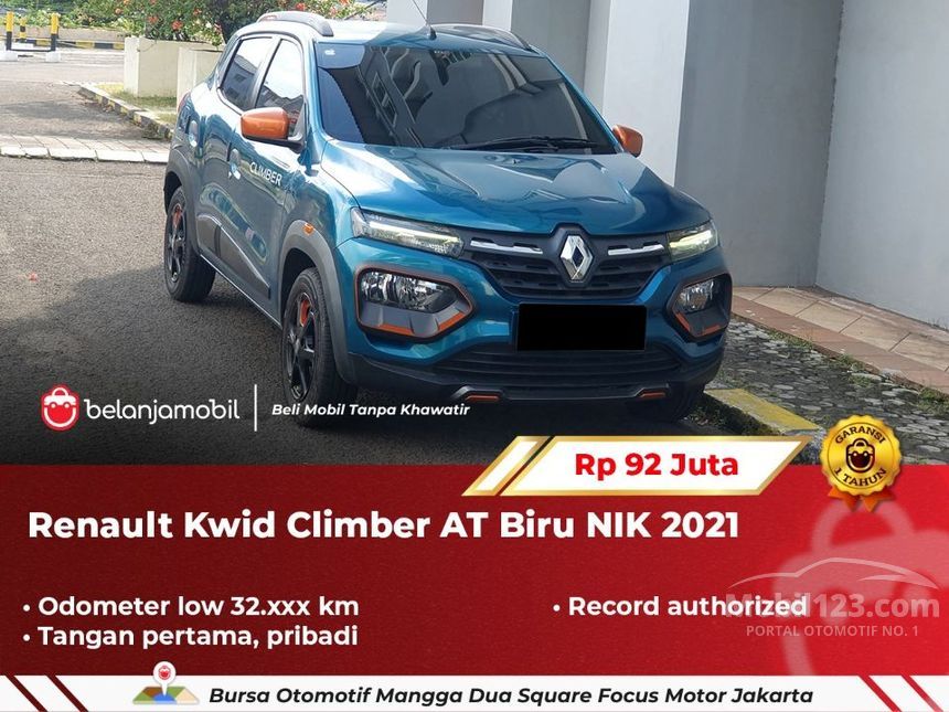 Jual Mobil Renault Kwid 2021 Climber 1.0 di DKI Jakarta Automatic ...