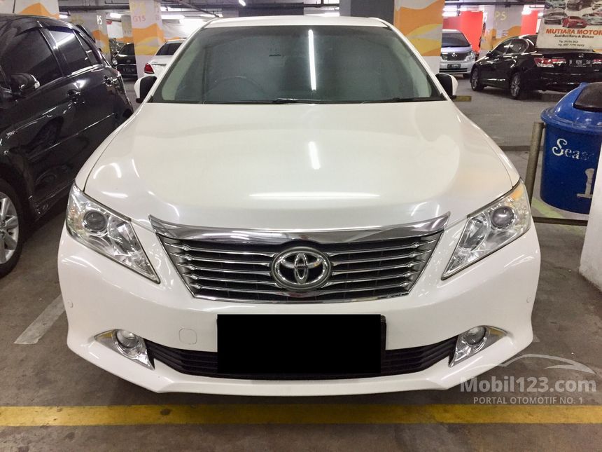 Jual Mobil Toyota Camry 2013 V 2.5 di DKI Jakarta Automatic Sedan Putih ...