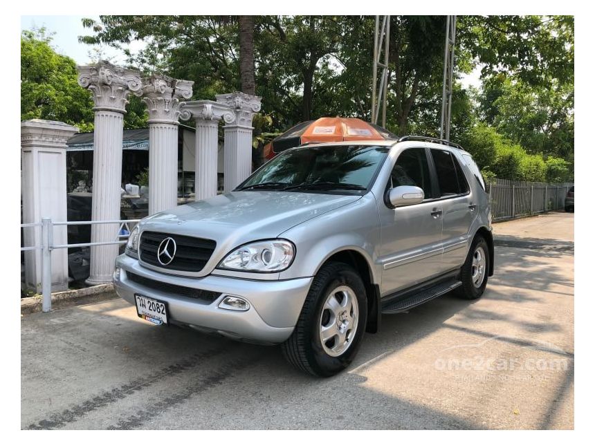 Mercedes-Benz ML320 2002 3.2 in กรุงเทพและปริมณฑล Automatic SUV สีเงิน ...