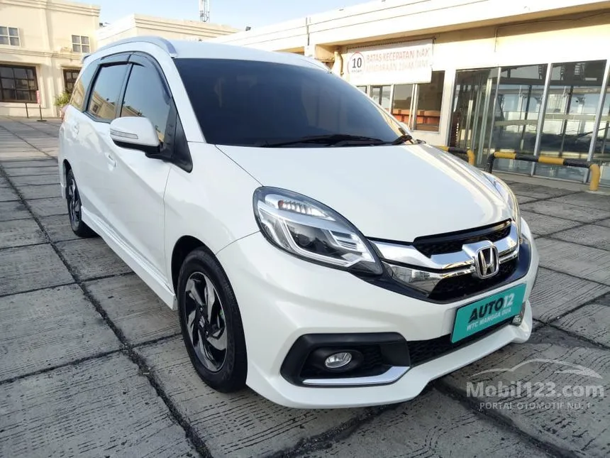 Jual Mobil Honda Mobilio 2015 RS 1.5 di DKI Jakarta Automatic MPV Putih ...