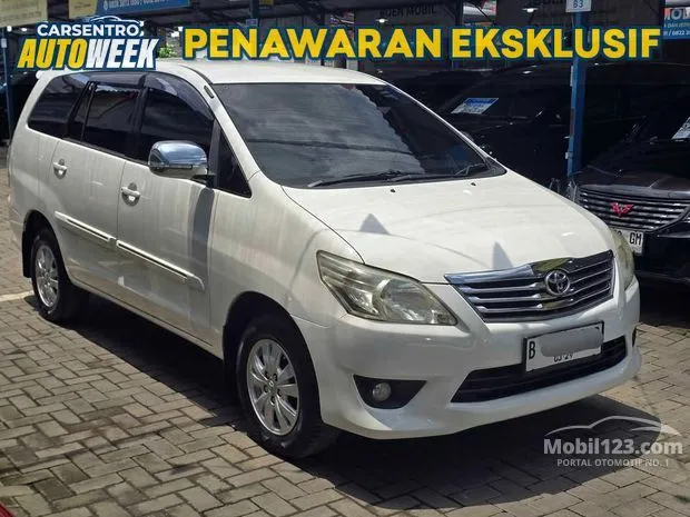 Jual Toyota Kijang Innova Bekas 2012 di Indonesia Harga Murah, Kondisi ...