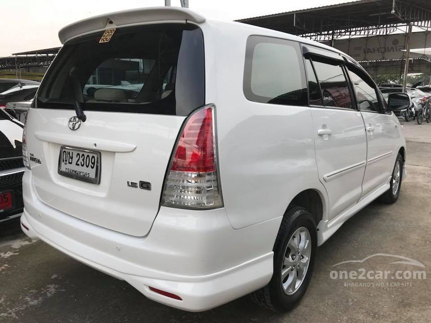 Toyota Innova 2011 G 2.0 in กรุงเทพและปริมณฑล Automatic Wagon สีขาว for ...