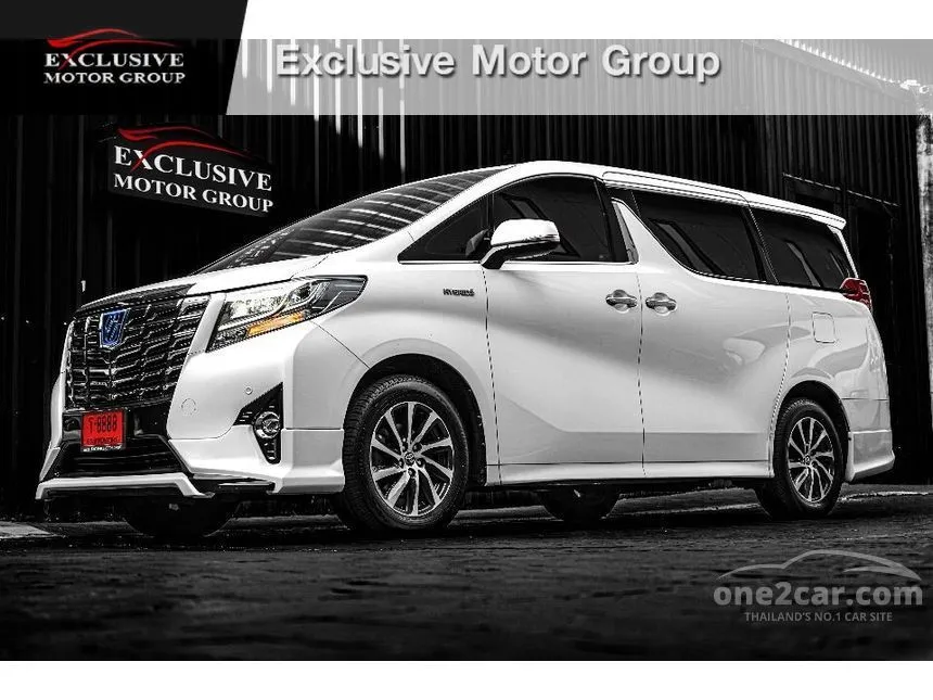2016 Toyota Alphard 2.5 (ปี 15-23) HYBRID E-Four 4WD Van for sale on ...