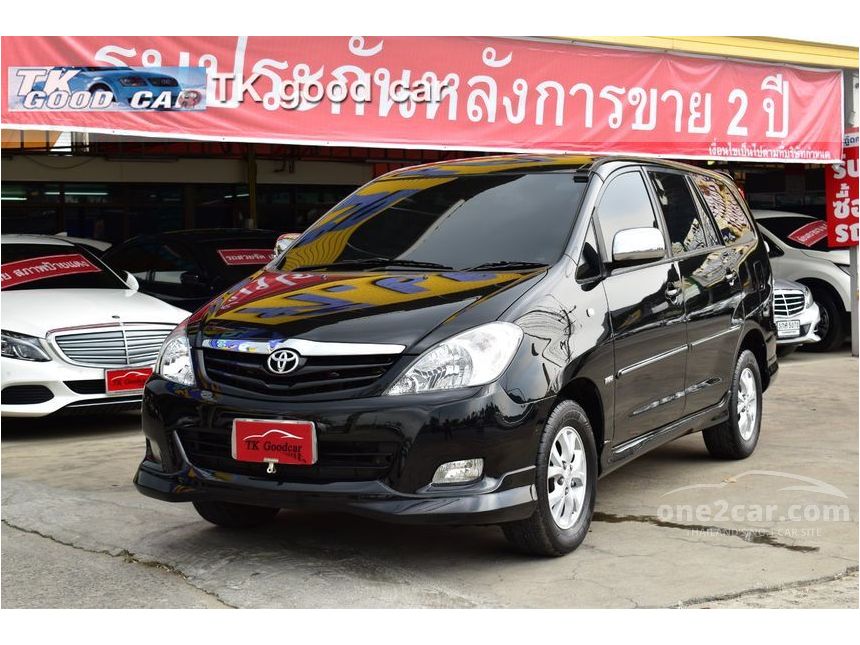 Toyota Innova 2010 G 2.0 in กรุงเทพและปริมณฑล Automatic Wagon สีดำ for ...
