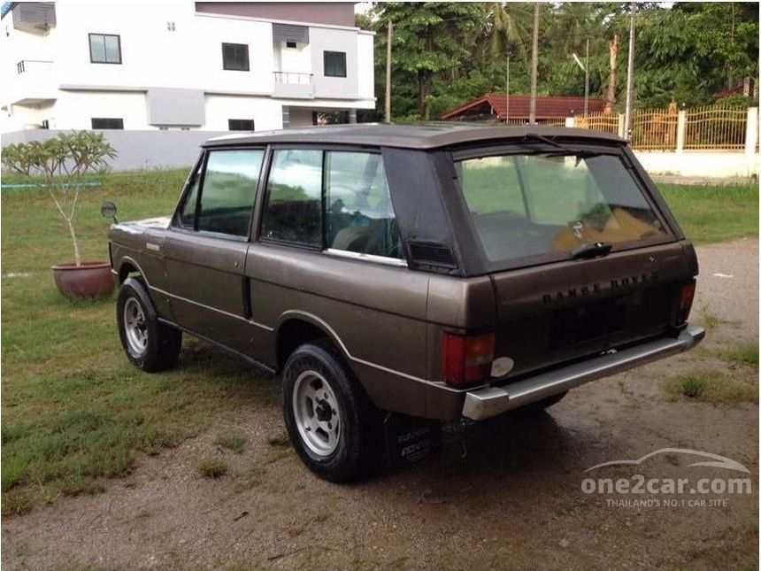 Land Rover RANGE ROVER 1976 CLASSIC 2Dr 3.5 เกียร์ธรรมดา สีน้ำตาล ...