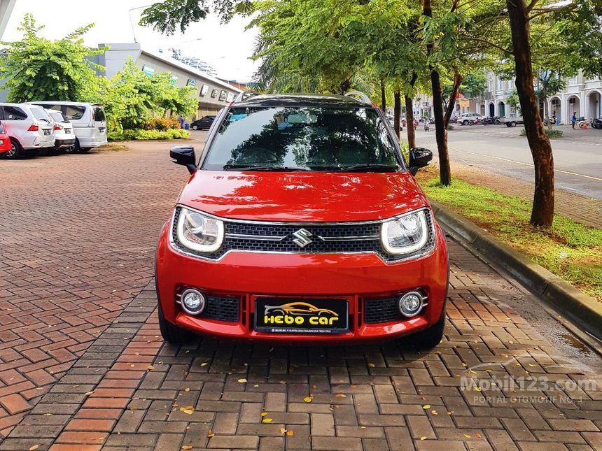 Jual Mobil Suzuki Ignis 2018 GX 1.2 di Banten Automatic Hatchback Merah ...