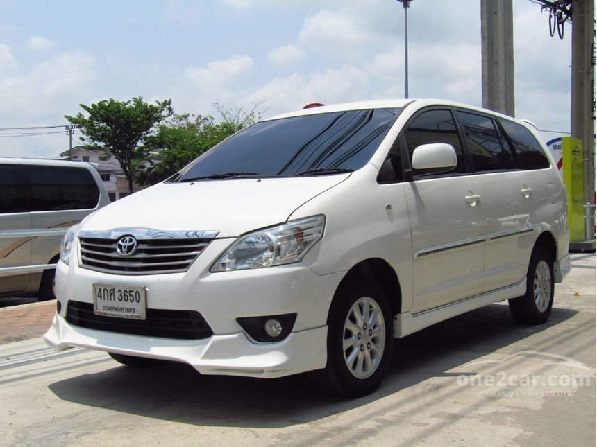 Toyota Innova 2016 G 2.0 in กรุงเทพและปริมณฑล Automatic Wagon สีขาว for ...