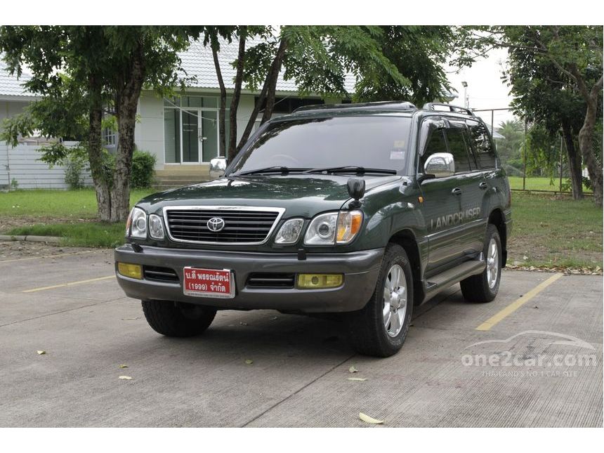 Toyota Land Cruiser 2000 100 Cygnus 4.7 เกียร์อัตโนมัติ สีเขียว ...
