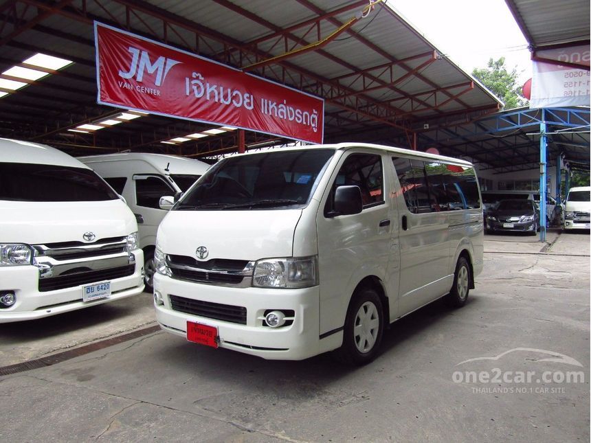 Toyota Hiace 2010 D4D 2.5 in กรุงเทพและปริมณฑล Manual Van สีขาว for ...