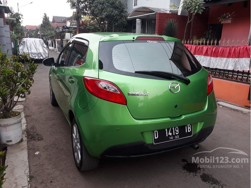 Jual Mobil Mazda 2 2012 S 1.5 di Jawa Barat Automatic Sedan Hijau Rp ...