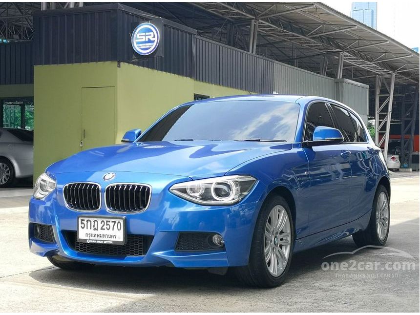 BMW 116i 2016 F20 (ปี 12-16) 1.6 เกียร์อัตโนมัติ สีน้ำเงิน | One2car ...