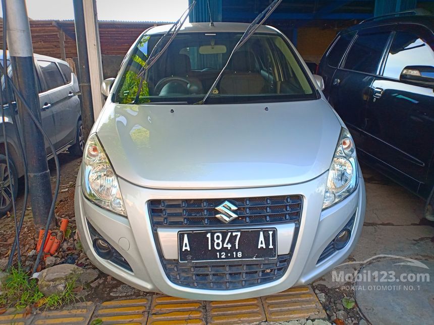 Jual Mobil Suzuki Splash 2013 GL 1.2 di Banten Manual Hatchback Silver ...