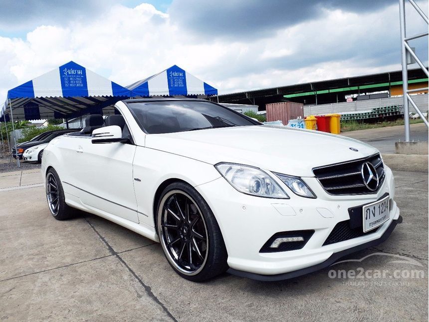 Mercedes-Benz E200 CGI 2011 AMG 1.8 in กรุงเทพและปริมณฑล Automatic Convertible สีขาว for ...