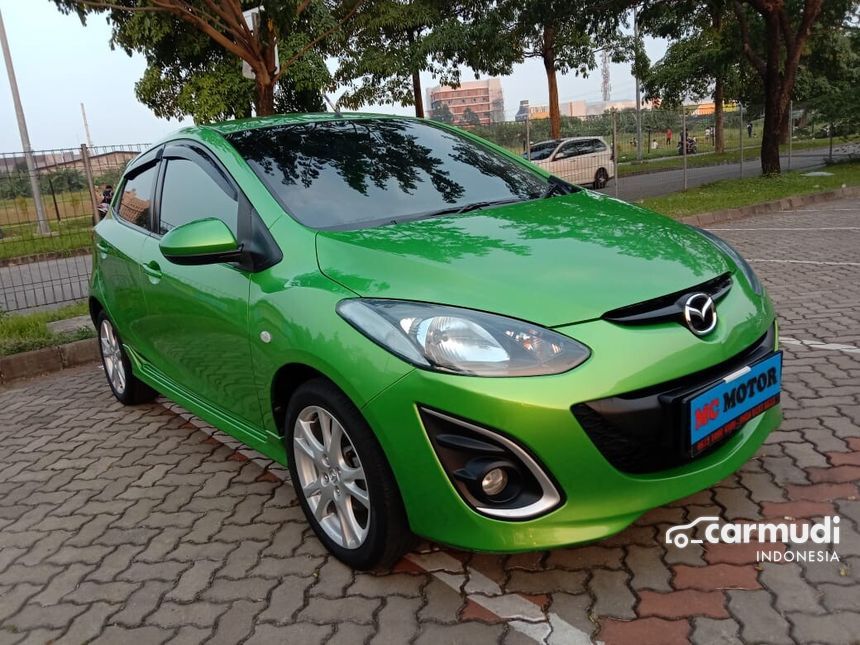 Jual Mobil Mazda 2 2010 R 1.5 di Banten Automatic Hatchback Hijau Rp 85 ...